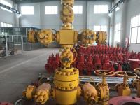 China API6A Oil Well Xmas Tree Wellhead Solid Block 4 1/16