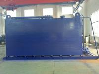 China 2 Compartment Oil Well Testing Equipment Gauge Tank 2x50bbl Atmospheric for sale