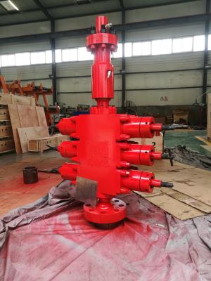 China Vertical Triple Ram Wireline BOP Preventer 3FZ 76/35 Hydraulic Operated 4 3/4