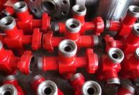 China 10000 Psi Swivel Tee Fitting , Wellhead Crossover Customized Design Available for sale