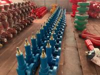 China Alloy Steel Adjustable Choke Valve API 6A Oil Wellhead Equipment H2 Type 3 1 / 16