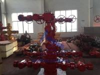China Oil Well Flow Control Gas Well Christmas Tree 3000 Psi Pressure API 6A Standard for sale