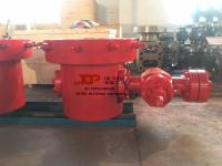 China Flanged Top Slip On Bottom Wellhead Casing Head For Well Drilling for sale