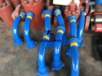 China 90 Degree Elbow Integral Wellhead Fittings For Well Testing for sale