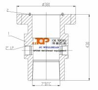 China Oil Well Mandrel Type API 6A Wellhead Casing Spool 10000psi for sale