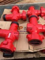 China Integral Forging Tee Wellhead Connector AISI4130 High Pressure for sale