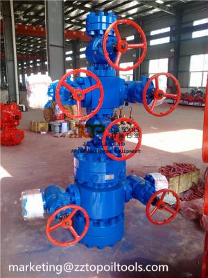 China Oil Gas Wellhead Christmas Tree Equipment For Wellhead Flow Control for sale