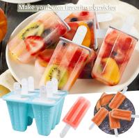 China BPA Free Silicone Ice Molds Reusable 6 Pieces Food Grade Practical for sale