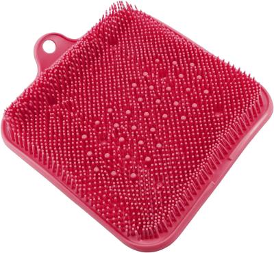 China Waterproof Silicone Shower Mat Foot Scrubber Reusable Harmless for sale
