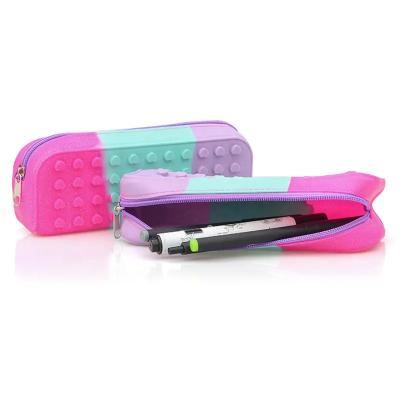 China School Pencil Electronics Silicone Case Durable For Kids Students for sale