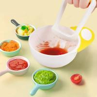 China Practical Nontoxic Silicone Dinnerware Set , Odorless Food Masher Bowl for sale