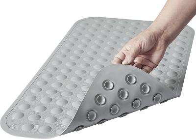 China Anti Slip Bathtub Silicone Shower Mat Harmless Waterproof Durable for sale