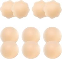 China 2 Pieces Unpadded Silicone Breast Petals With Travel Box for sale