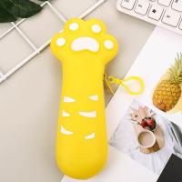 China Girls Boys Storage Bag Silicone Pencil Box Students Stationery Case Gifts for sale