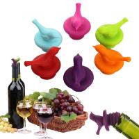 China Silicone Wine Bottle Stopper Reusable For Keeping Wine Champagne Fresh for sale