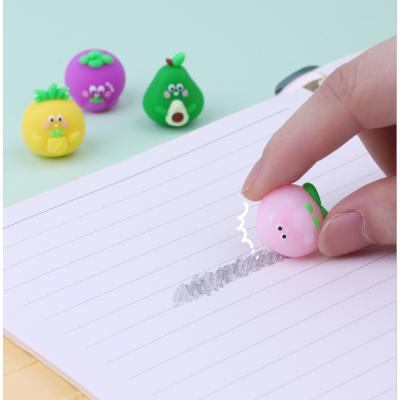 China Nontoxic Soft Pencil Erasers Lovely Unicorn Cartoon Design for Kids Learning and Game Rewards for sale