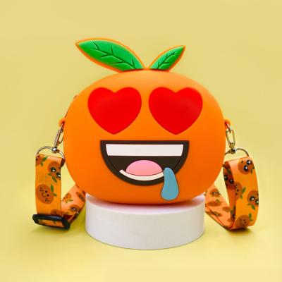 China Silicone Mini Coin Purse Shoulder Bag Cartoon Kids Purse For Children'S Handbags Shoulder Bag For Toddler Little Girls for sale