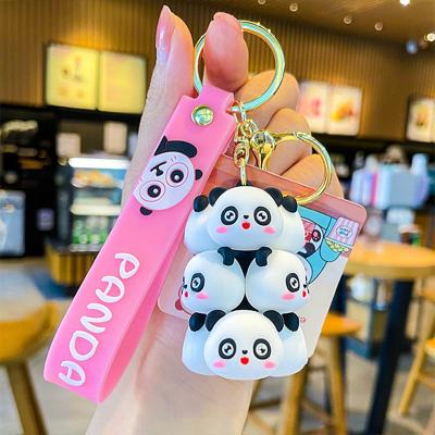 China Animal Keychain Handbag Charms Kawaii Anime Keyring for Kids Boy Girl for sale