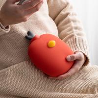 China Leakproof Classic Rubber Hot Water Bottle Bag With Soft Cover Hot Compress And Cold Therapy Christmas Gifts for sale