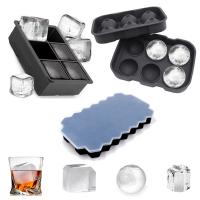 China 3 Pack Silicone Ice Cube Trays for sale