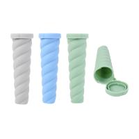China Popsicle Molds,6 Pieces Silicone Ice Pop Molds,Drip Free Popsicle Maker For Kids,BPA Free Freezer Tubes With Lids,For Snacks,Popsicle,Yogurt Sticks,Juice,Ice Candy Pops for sale