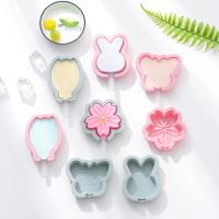 China Cute Ice Cube Trays Silicone Cloud Chocolate Mold Wax Melt Molds Easy Release Ice Trays Non-Stick Chocolate Soap Pudding Jello Ice Cube Tray for sale