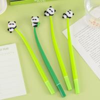 China 10Pcs Soft Panda Pen Cute Gel Pens Kawaii Cartoon Animal Panda Pens 0.5mm Black Gel Ink Pens Novelty Squishy Pens Signature Pen Fun Writing Pens For Kids Student Gifts Panda Party Favors Stationery for sale