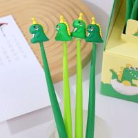 China Cute Dinosaur Black Ink Pens,Cartoon Fun Kawaii Writing Gel Pens For Kids Office School Supplies,16pcs Set (Cute Dinosaur) for sale