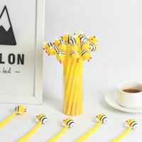 China Bees Gel Pens, 28Pcs Cute Cartoon Bees Pen For Kids, 0.5 MM Bulk Black Rollerball Pen For Birthday Present Prize Student Present Novelty School Supplies Party Decoration for sale