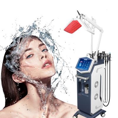 China 12 In1 Aqua Peeling Oxygen Hydrafacial Machine Deep Cleaning With Skin Detection for sale