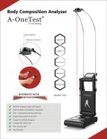 China CE 240V Body Composition Analyzer BMI Muscle Fat Scale for sale