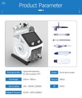 China Facial Beauty Microdermabrasion Machine 7 In 1 Deep Cleaning Jet Peeling for sale