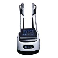 China Dual Way Control Slimming Body Shaping Machine RF Electromagnetic Stimulator for sale
