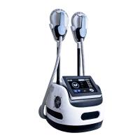 China Dual Way Control Slimming Body Shaping Machine RF Electromagnetic Stimulator for sale