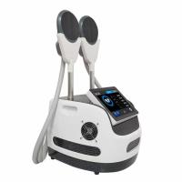 China Dual Way Control Slimming Body Shaping Machine RF Electromagnetic Stimulator for sale