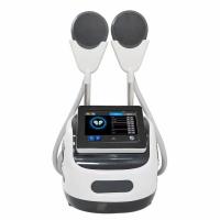 China Dual Way Control Slimming Body Shaping Machine RF Electromagnetic Stimulator for sale