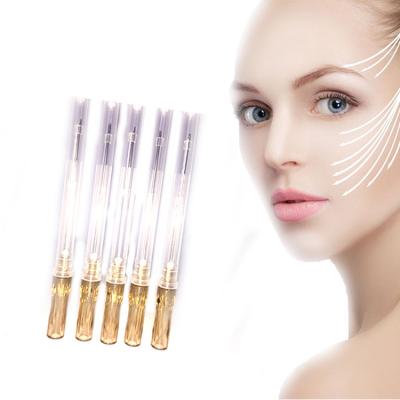 China 19g 100mm Wire PDO Thread Face Lift COG 4D Barbed Suture With L Cannula for sale