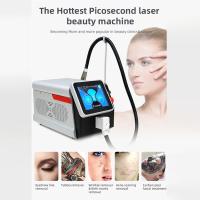 China 532nm 1064nm Nd Yag Pico Laser Machine For Eyebrow Tattoo Removal for sale