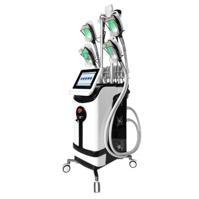 China 4 Handles Cryolipolysis 360 Machine Vacuum Fat Removal Body Slimming Machine for sale