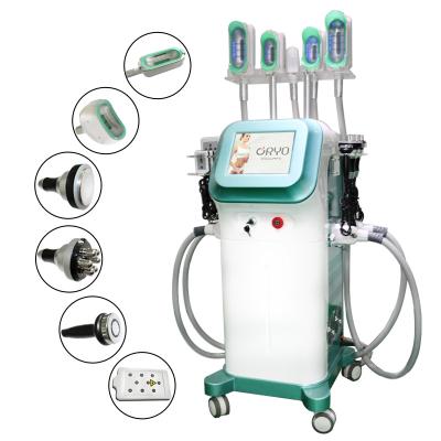 China 9 In 1 Multifunctional Laser Lipolysis Cryotherapy Slimming Machine Fat Freezing Cavitation for sale