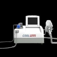 China 2 In 1  Focused Shockwave Therapy Machine Vacuum Cryo Electromagnetic for sale