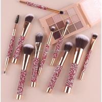 China Custom Portable Fluffy Make Up Brushes Set Synthetic Hair for sale