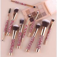 China Custom Portable Fluffy Make Up Brushes Set Synthetic Hair for sale