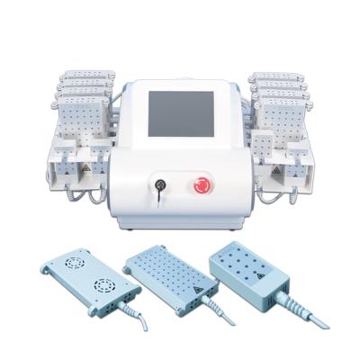 China 12 Diode Paddles Laser Slimming Machine 635nm 650nm 4D Wave Length for sale