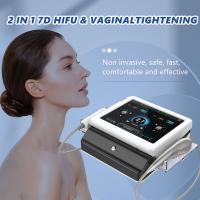 China 7D 9D HIFU Beauty Machine 2 In1 Facial Vaginal Tightening Wrinkle Removal for sale