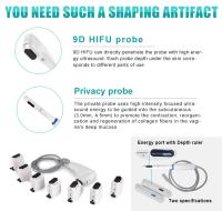 China Portable 9D HIFU Machine 2 In 1 For Vaginal Tightening Face Lift for sale