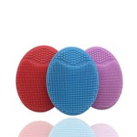 China Custom Color Soft Handheld Waterproof Facial Cleansing Brush For Face Clean for sale