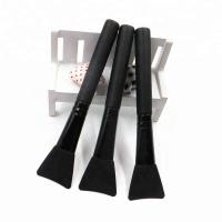 China Mini Facial Mask Brush Silicone Brushes Clay Mask Facemask Applicator Short Handle for sale