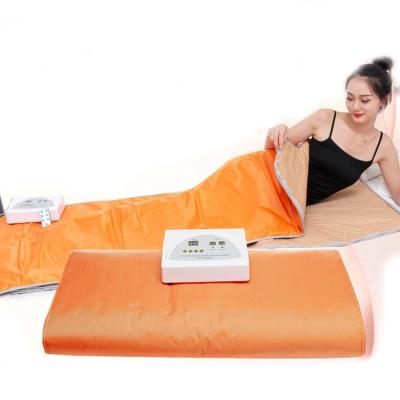 China Sea Buckthorn Far Infrared Heating Blanket Sweat Steaming Acid Detox Blankets for sale