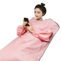 China Custom Logo Heating Weight Loss Far Infrared Electric Sauna Blanket With Sleeves for sale